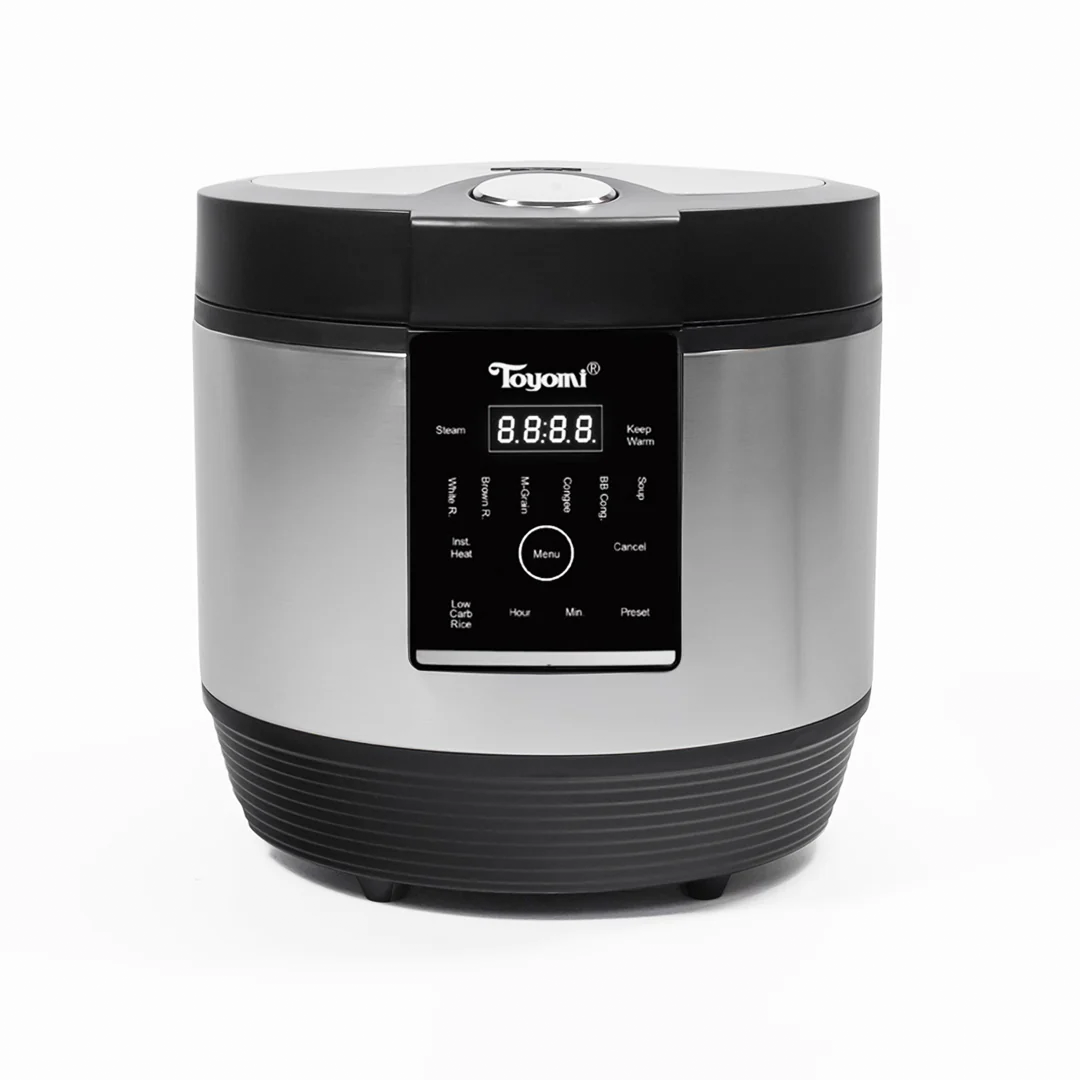 TOYOMI 1.8L SmartDiet Micro-Com Rice Cooker with Low Carb Rice RC 9512 ...