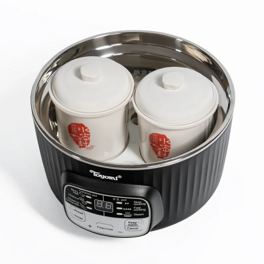TOYOMI 1.8L Double Boil Cooker SC 1822 – ShopMustafa