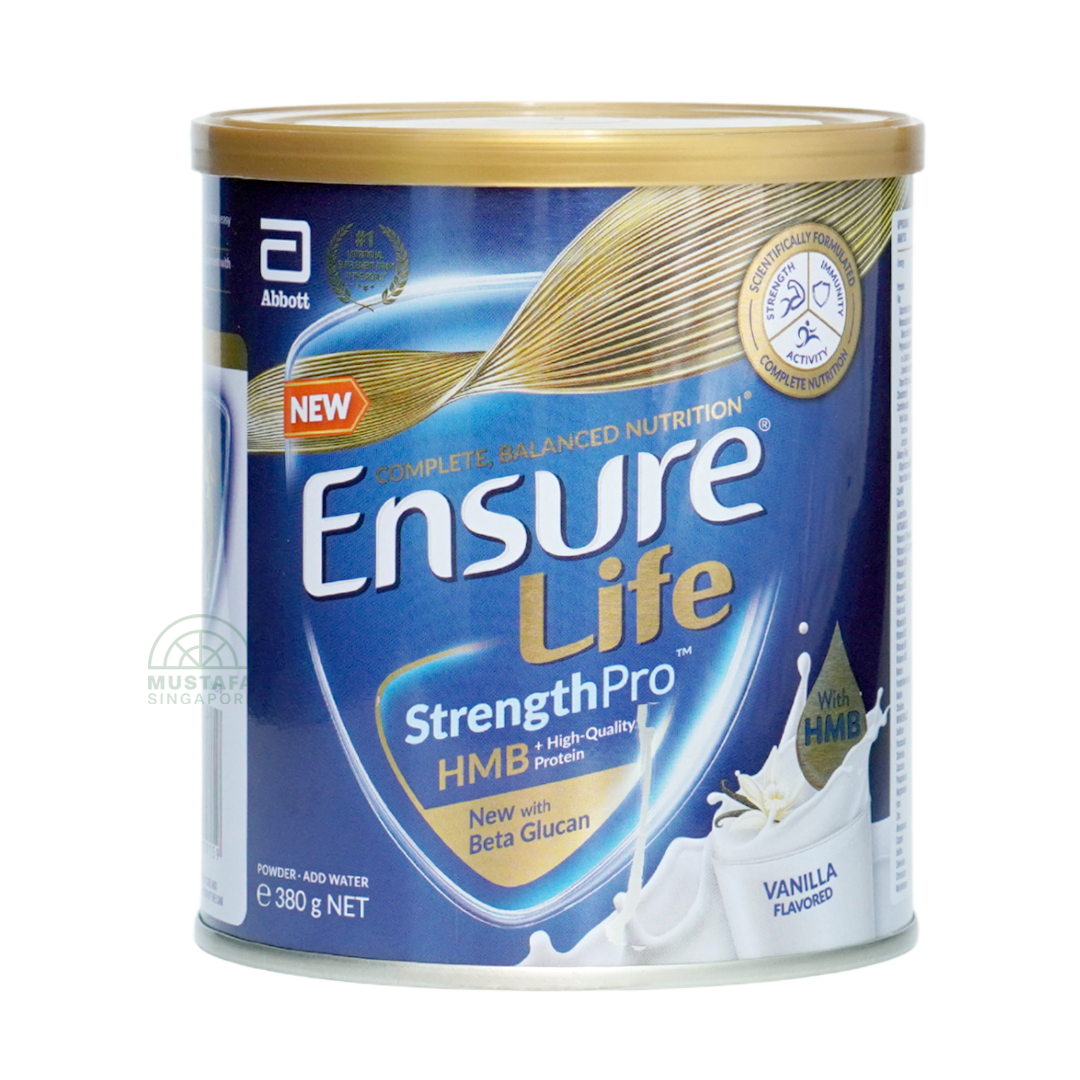 Ensure Life Strength Pro Milk Powder (Vanilla) 380g – ShopMustafa