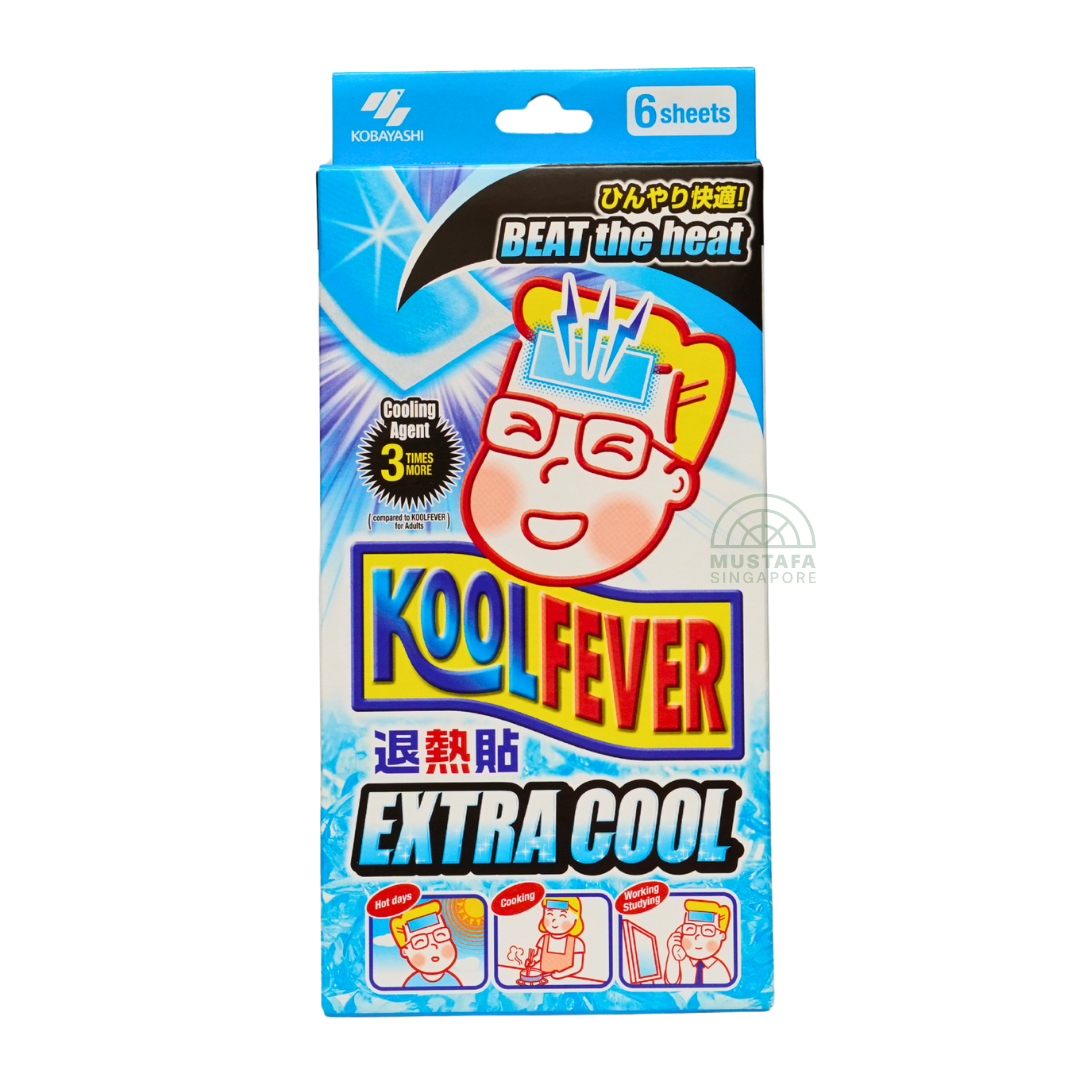 KoolFever Cooling Gel Sheet - Extra Cool; 6 Sheets – ShopMustafa