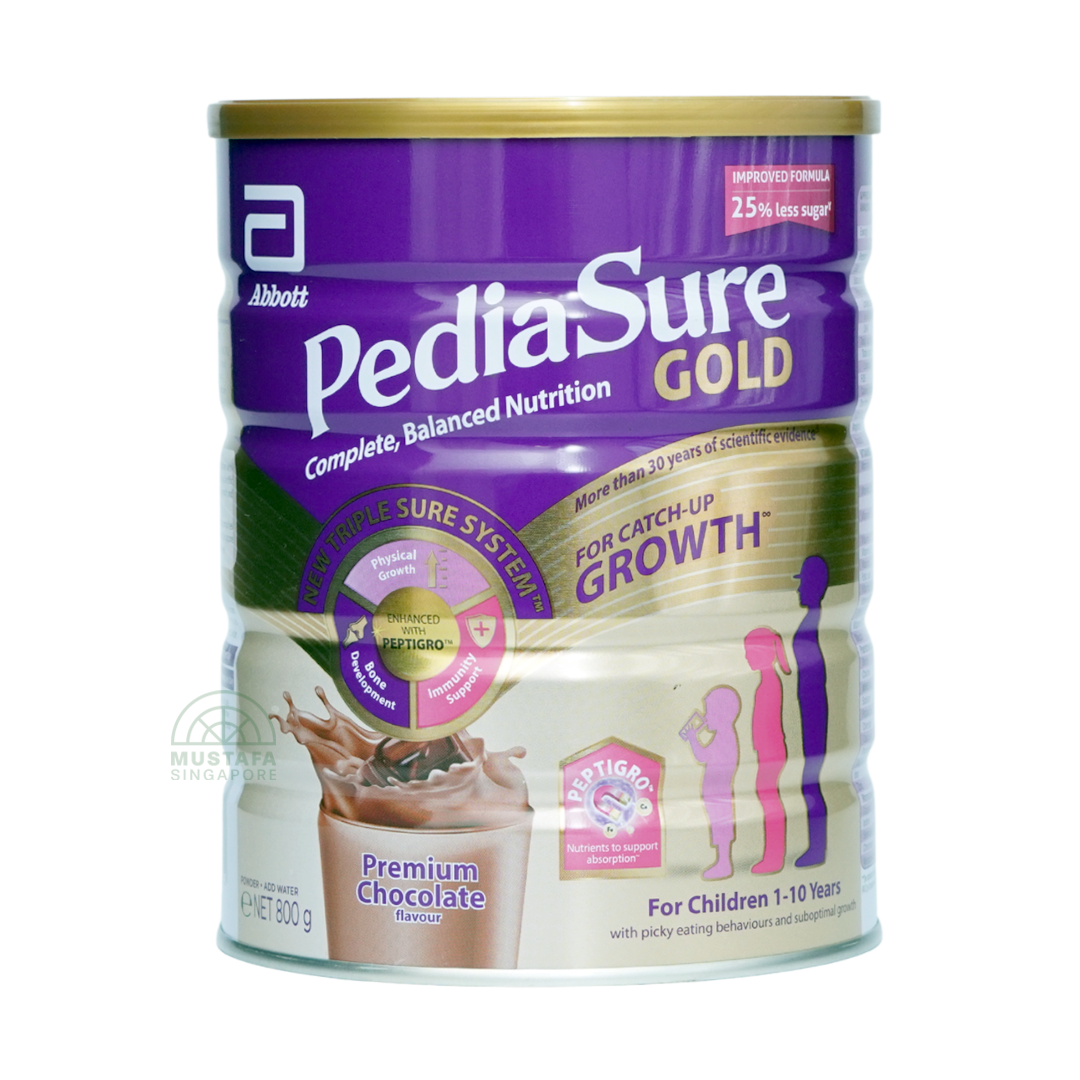 PediaSure Gold Premium Chocolate 800g – ShopMustafa