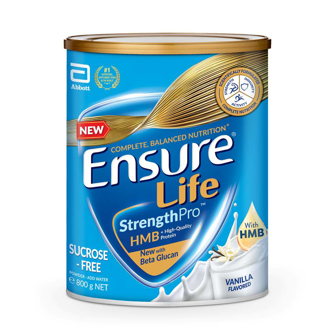 Ensure Life Strength Pro HMB Sucrose Free 800g – ShopMustafa