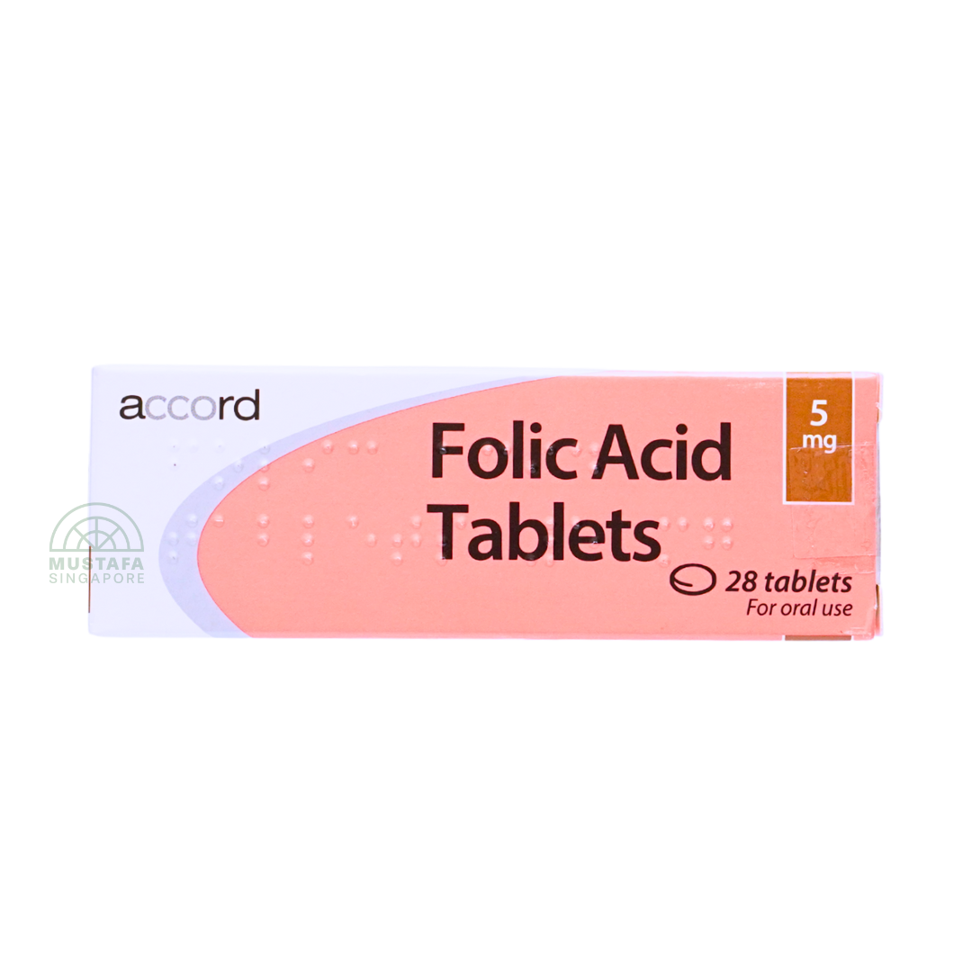 Folic Acid tablets 28 Tablets 5mg – ShopMustafa