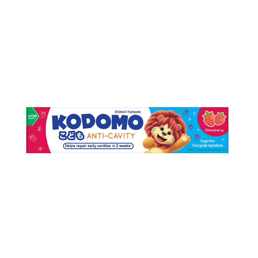 Kodomo Anti-Cavity Children's Toothpaste 80g Strawberry – ShopMustafa