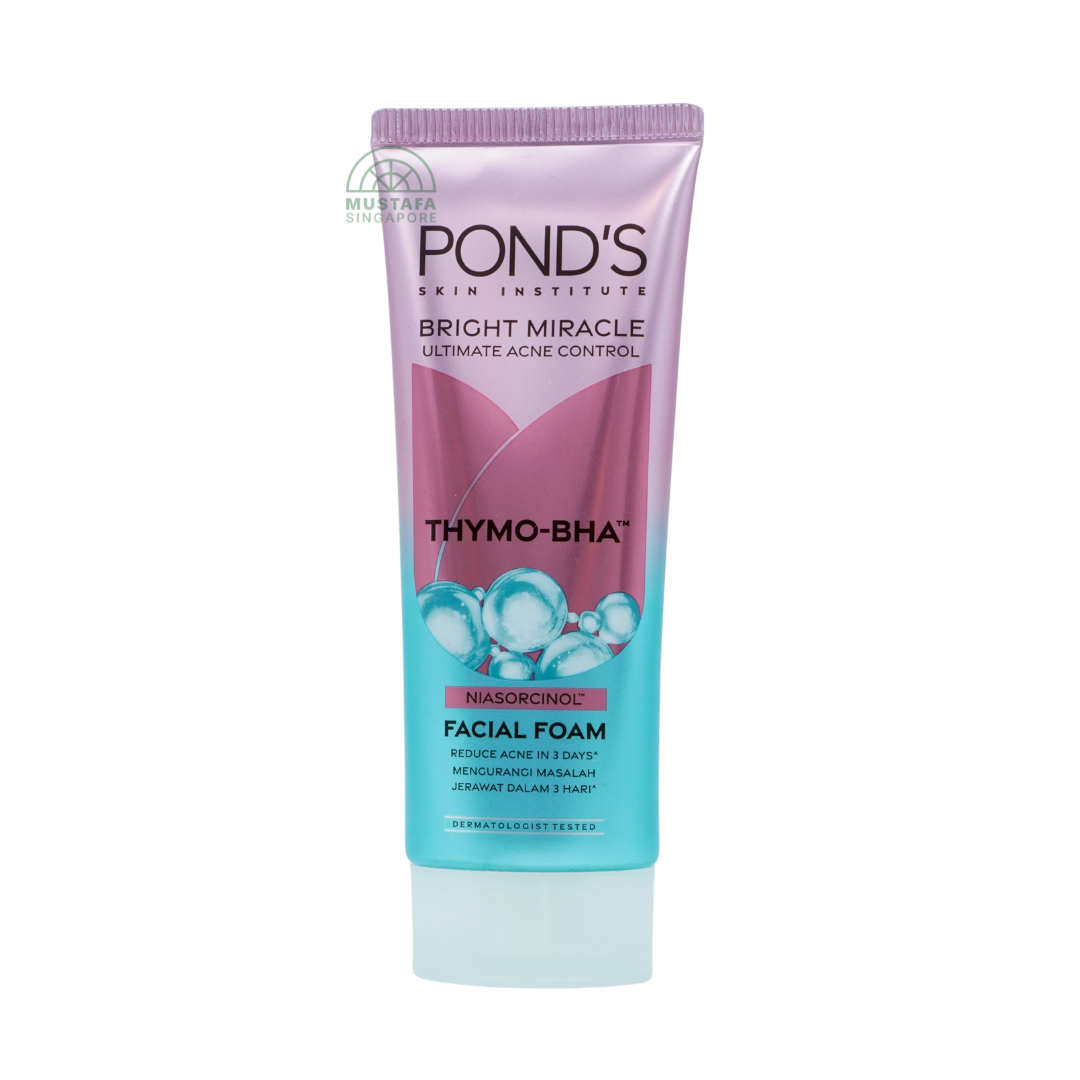 Ponds Bright Miracle Thymo-bha Niasorcinol Facial Foam 100ml – ShopMustafa