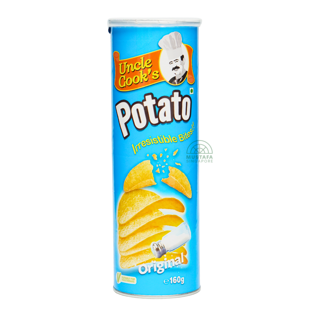 Uncle Cooks Potato Chips Original 160g – ShopMustafa