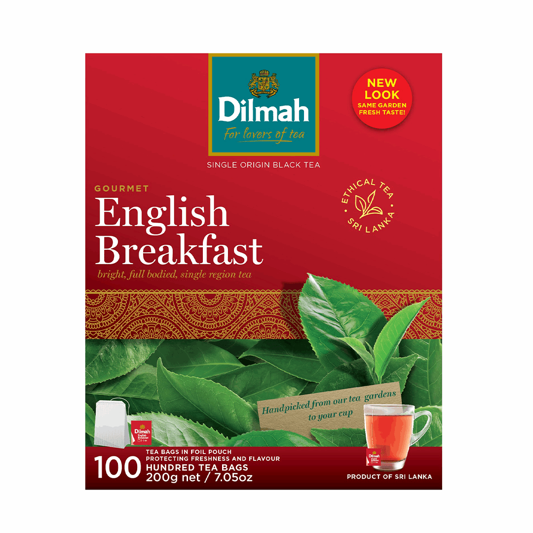 Dilmah String & Tag English Breakfast Tea 2g x 100 bags – ShopMustafa