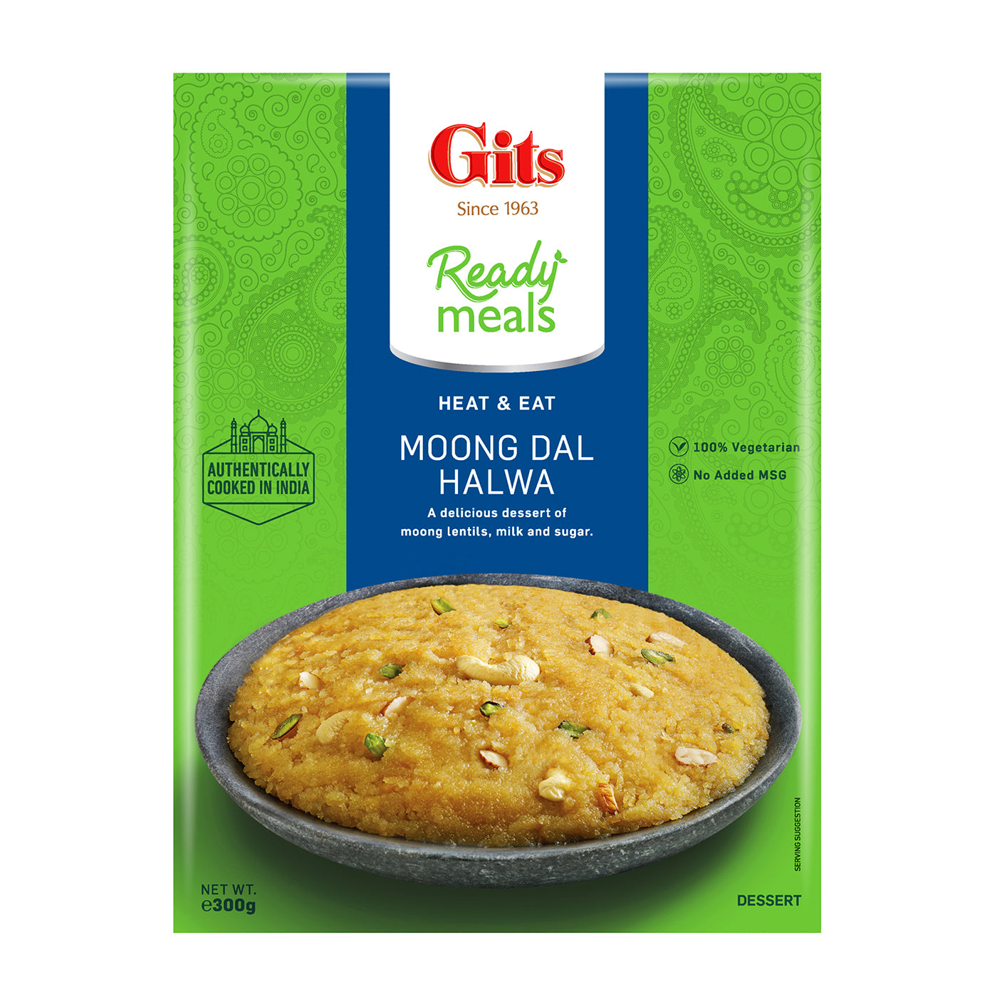 Gits Moong Dal Halwa (Dessert) 300g – ShopMustafa